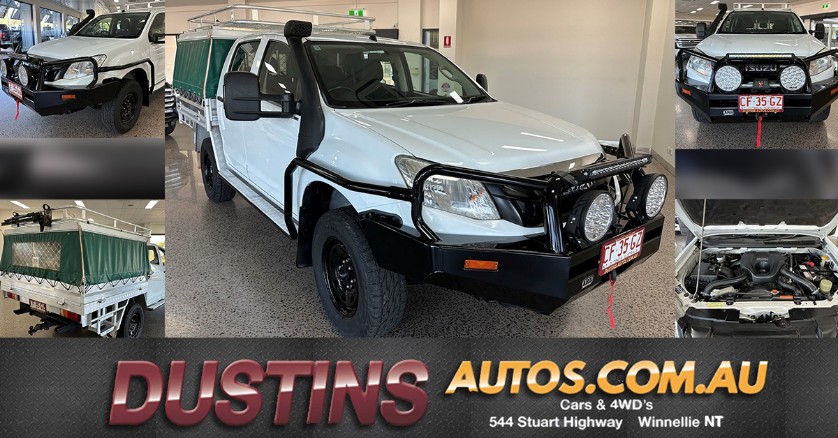 NT Independent Car of the Week: 2016 Isuzu D-MAX MY15 SX Crew Cab