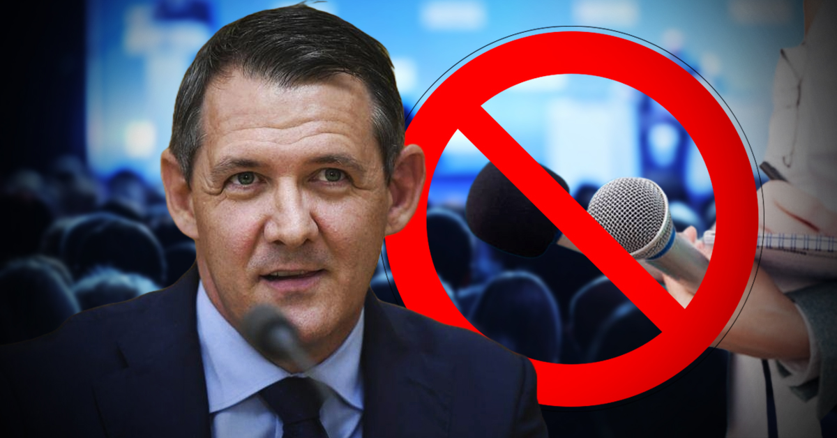 Gunner bans all media from attending his speech at resources conference ...